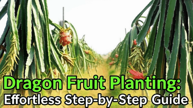 Dragon Fruit Planting: Effortless Step-by-Step Guide | Foliar Garden
