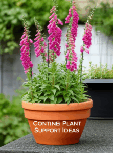 Cultivating Beauty in Pots: Foxglove Beardtongue Container Support Ideas