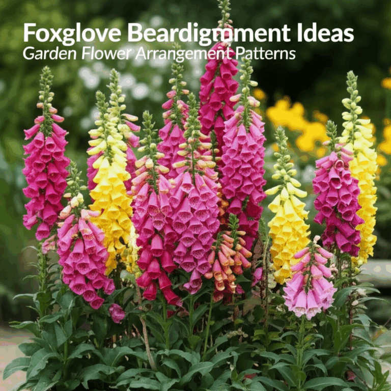 Foxglove Beardtongue Garden Flower Arrangement Patterns: A ...