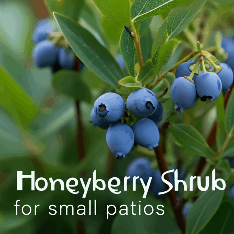 Grow Honeyberries on Your Small Patio: A Sweet and Space-Saving Treat