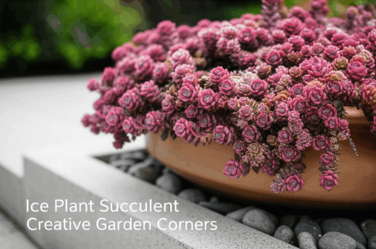 Cultivate Vibrant Garden Corners with Ice Plant Succulents