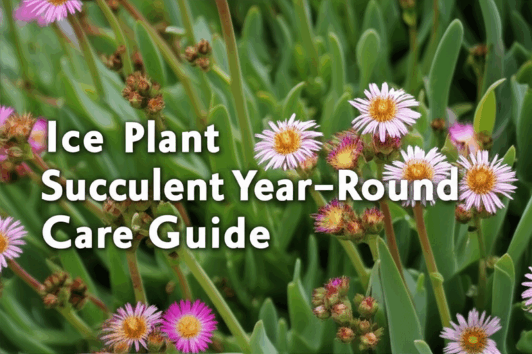 Thriving Ice Plant Succulents: Your Comprehensive Year-Round Care Guide