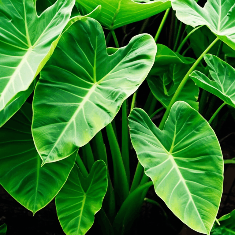 Stunning Elephant Ear Taro for Tropical Landscaping | Foliar Garden